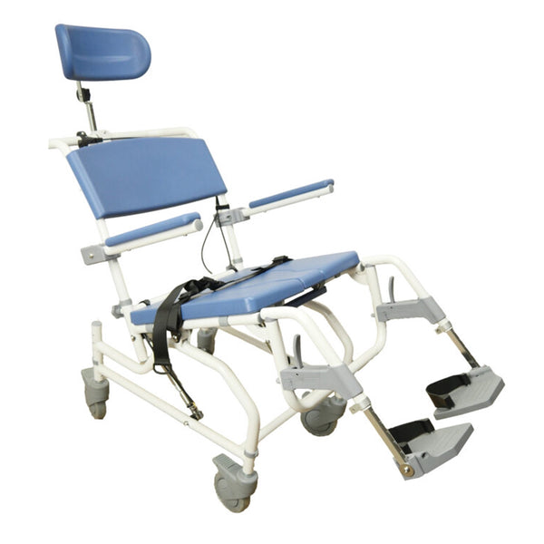 AP Aluminium Shower Commode Chair, tilt in space – Seacroft Mobility
